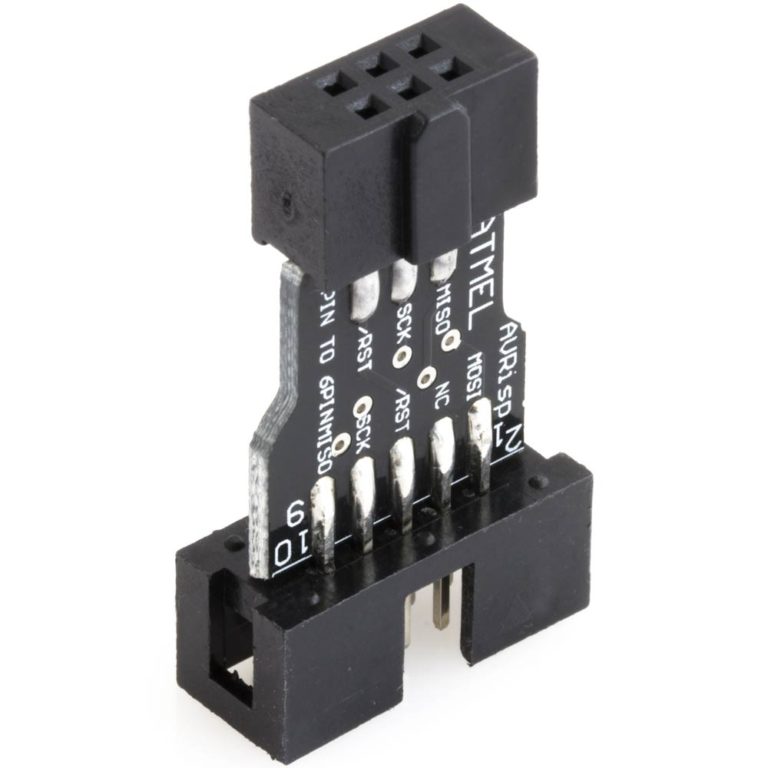 10 Pin to 6 Pin AVR Programming Adaptor - Protostack