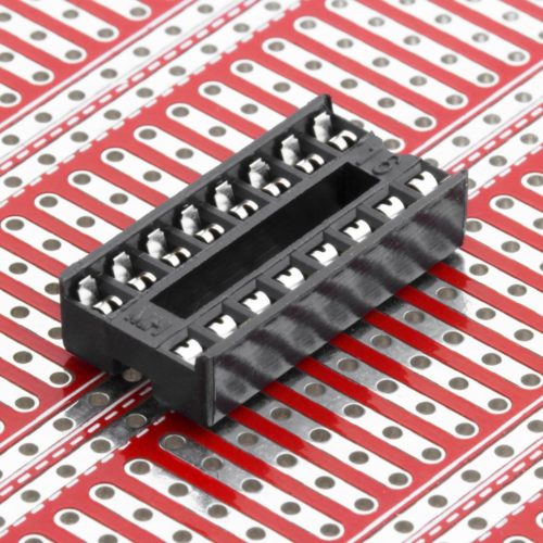 IC Socket 16 pin 7.62mm (0.3") - Protostack