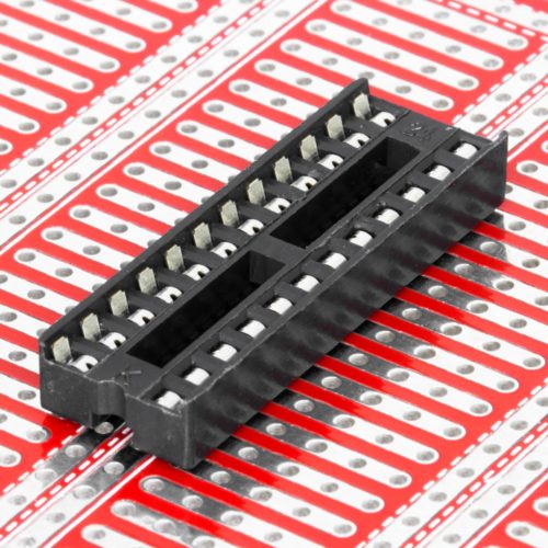 IC Socket 24 pin 7.62mm (0.3") - Protostack
