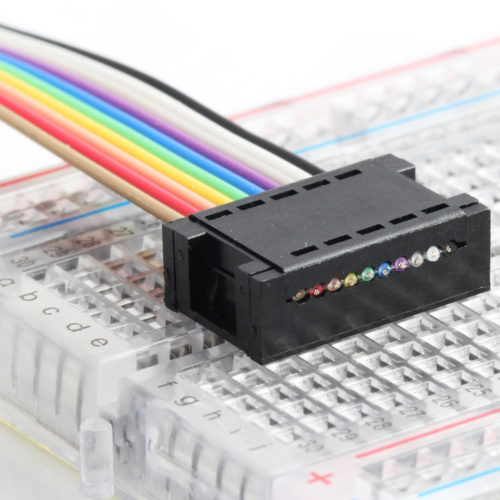 10 Pin IDC Ribbon Connector - Breadboard Friendly - Protostack