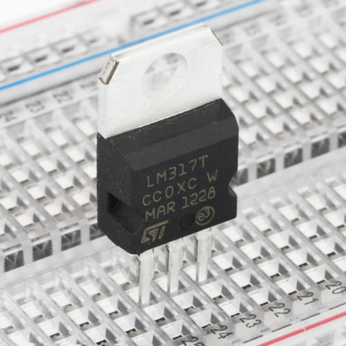 LM317T Adjustable Voltage Regulator - Protostack